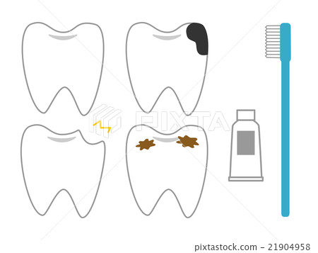 Illustration of teeth - Stock Illustration [21904958] - PIXTA