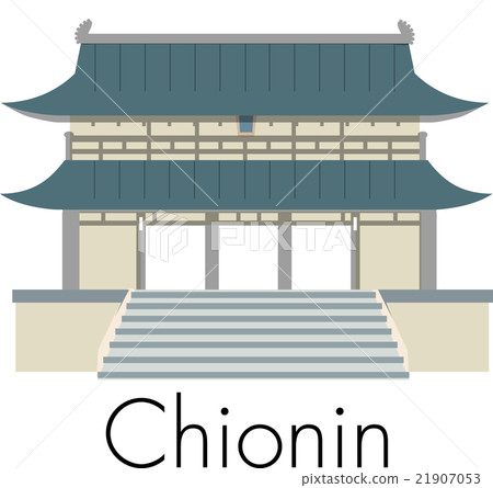 Chion-in - Stock Illustration [21907053] - PIXTA