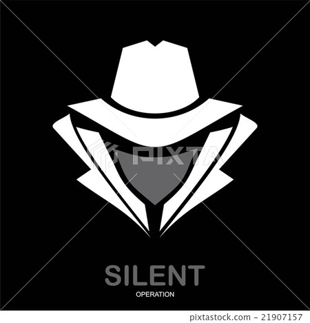 Secret service agent icon. hacker. spy agent.-插圖素材 [21907157] - PIXTA圖庫