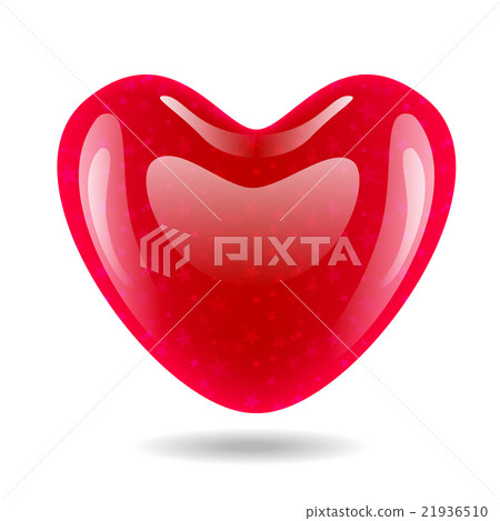 Inside a heart with stars. - Stock Illustration [21936510] - PIXTA