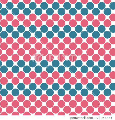 Seamless Pattern Created from Colorful Dots - Stock Illustration ...