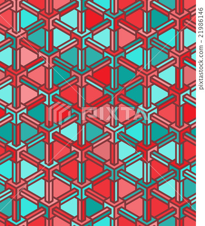 geometric seamless pattern - Stock Illustration [21986146] - PIXTA