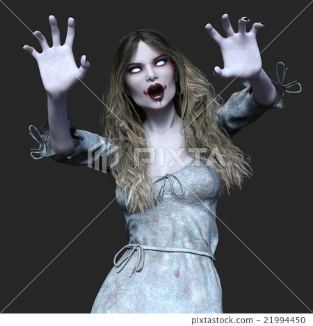 Female zombies - Stock Illustration [21994450] - PIXTA