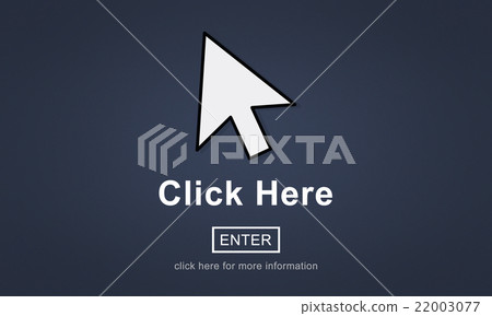 Click Here Website Web Page Online Internet... - Stock Illustration ...