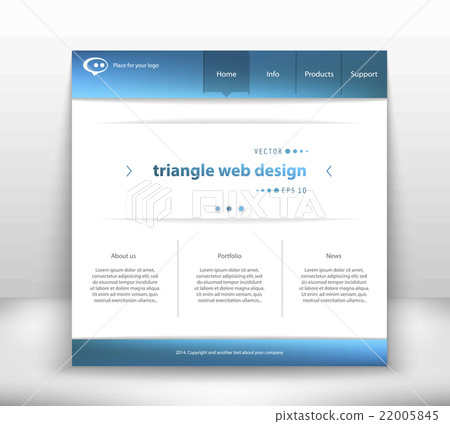 Web interface - Stock Illustration [22005845] - PIXTA