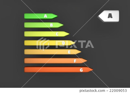 energy labels with classes - Stock Illustration [22009053] - PIXTA