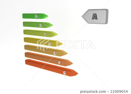 energy labels with classes - Stock Illustration [22009054] - PIXTA