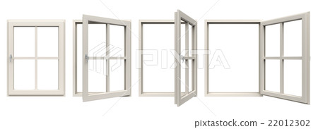 Window white animation - Stock Illustration [22012302] - PIXTA