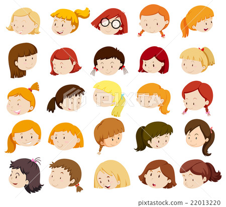 mn_simple_face_20 - Stock Illustration [22013220] - PIXTA