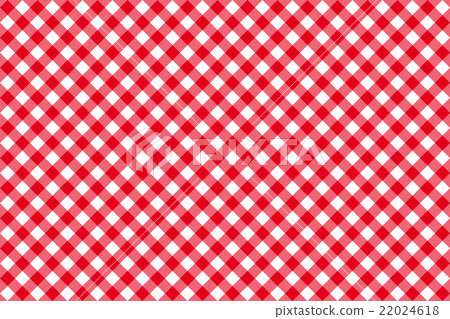 diagonal red tablecloth seamless pattern - Stock Illustration [22024618 ...