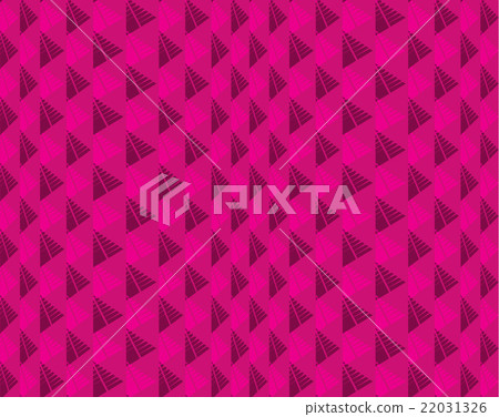 Seamless pattern with triangles pink elements pink - Stock Illustration ...