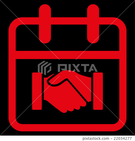Contract Date Icon - Stock Illustration [22034277] - PIXTA