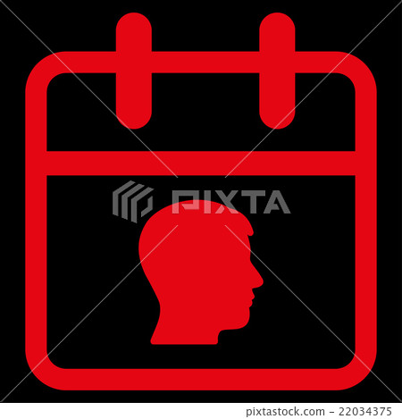 Personal Date Icon - Stock Illustration [22034375] - PIXTA