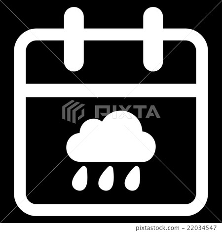 Rainy Date Icon - Stock Illustration [22034547] - PIXTA