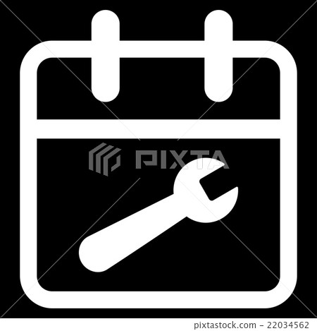 Service Day Icon - Stock Illustration [22034562] - PIXTA