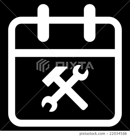 Working Date Icon - Stock Illustration [22034586] - PIXTA