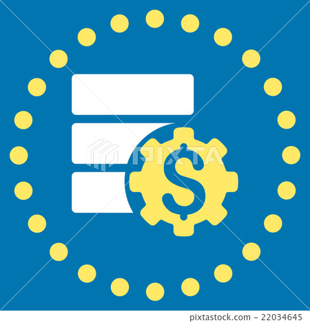 Bank Database Options Icon - Stock Illustration [22034645] - PIXTA