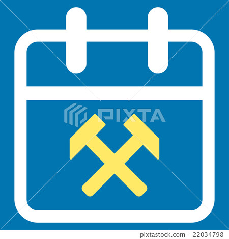Working Day Icon - Stock Illustration [22034798] - PIXTA