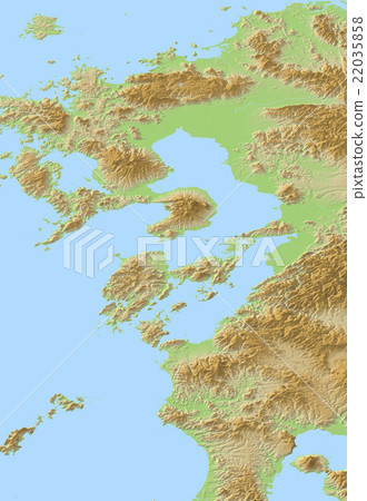 Amakusa Shimabara region - Stock Illustration [22035858] - PIXTA