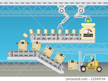 Manufacturing vector concept - Stock Illustration [22049744] - PIXTA