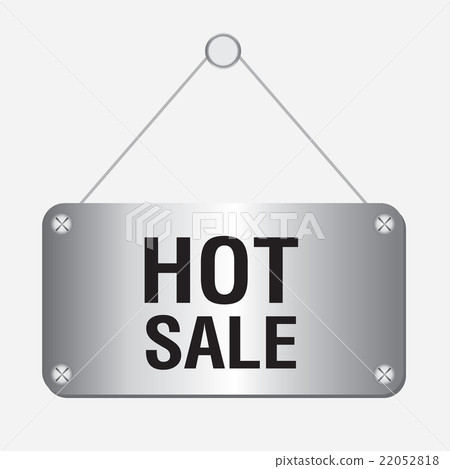 silver metallic hot sale sign - Stock Illustration [22052818] - PIXTA