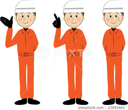 Smile rescue worker set - Stock Illustration [22091661] - PIXTA