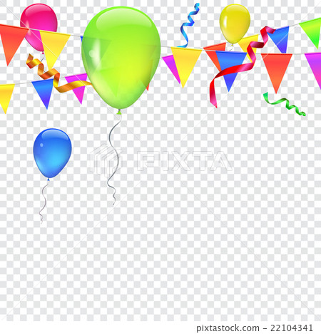 Festive background on transparent - Stock Illustration [22104341] - PIXTA
