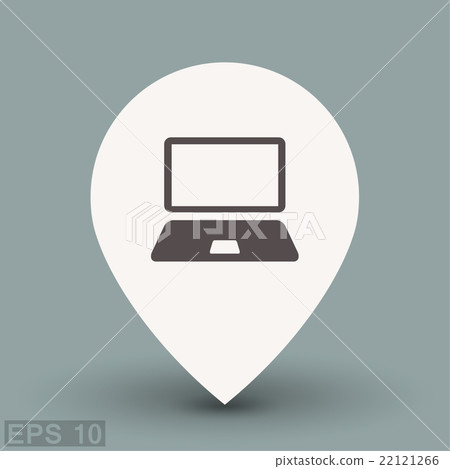 Pictograph of computer - Stock Illustration [22121266] - PIXTA