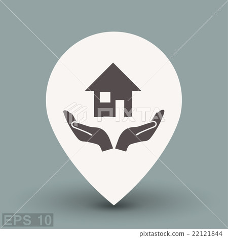 Pictograph of home - Stock Illustration [22121844] - PIXTA