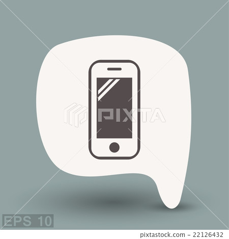 Pictograph of mobile - Stock Illustration [22126432] - PIXTA