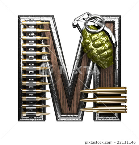 m military letter. 3D illustration - Stock Illustration [22131146] - PIXTA