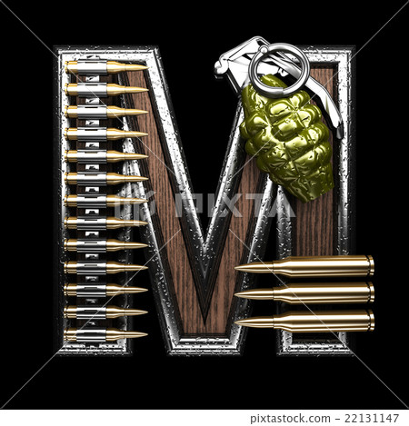 m military letter. 3D illustration - Stock Illustration [22131147] - PIXTA