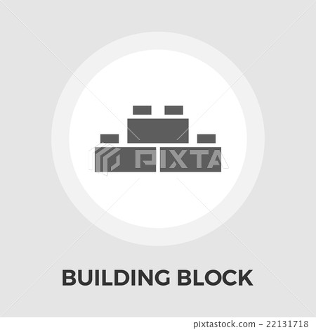 Building block icon. - Stock Illustration [22131718] - PIXTA