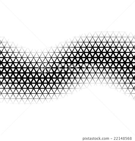 Background with gradient of triangle cells grid - Stock Illustration ...