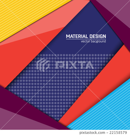 Vector material design background. Abstract - Stock Illustration ...