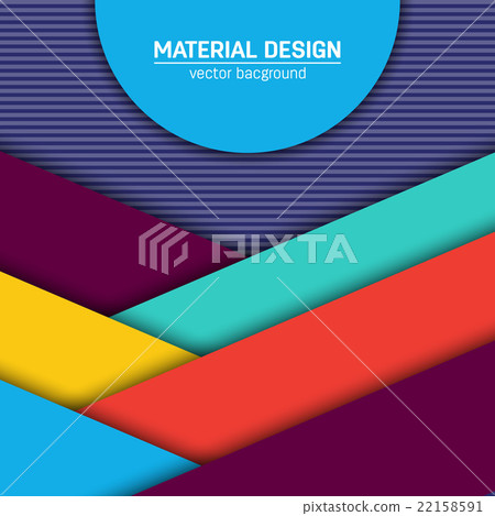 Vector material design background. Abstract - Stock Illustration ...