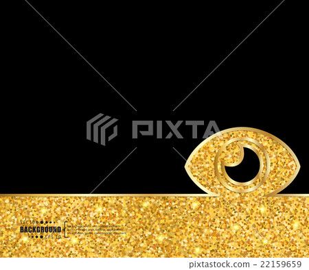 Creative vector eye. Art illustration template - Stock Illustration ...