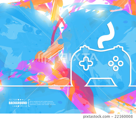 Creative vector controller. Art illustration - Stock Illustration ...