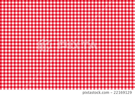 Tablecloth seamless pattern red - Stock Illustration [22169129] - PIXTA