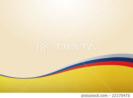 Wave pattern (4 colors) - Stock Illustration [22178478] - PIXTA