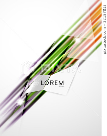 Shiny straight lines abstract background - Stock Illustration [22187812 ...