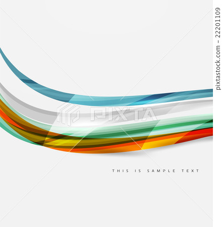 Geometric abstract background, swirl colorful - Stock Illustration ...
