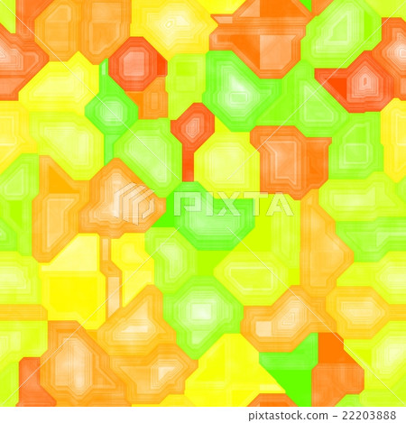 irregular geometric shape seamless pattern - Stock Illustration ...