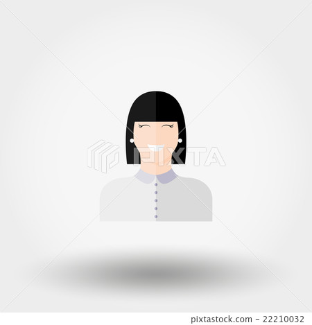Administrator. Manager. Girl. Icon. - Stock Illustration [22210032] - PIXTA