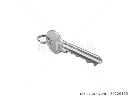 gold key with silver ring - Stock Illustration [22226180] - PIXTA