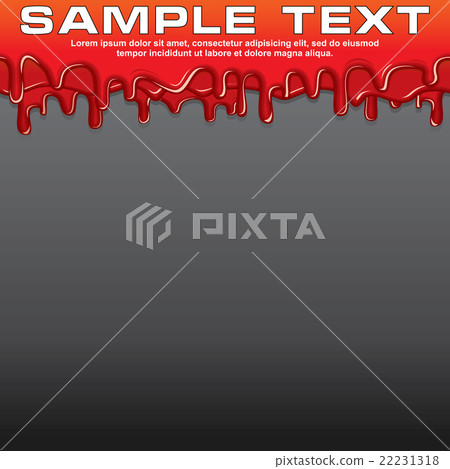 Red Liquid, Dribble Paint Banner-插圖素材 [22231318] - PIXTA圖庫