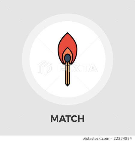 Match vector flat icon - Stock Illustration [22234854] - PIXTA