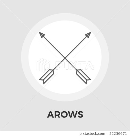 Arows Vector Flat Icon - Stock Illustration [22236671] - PIXTA