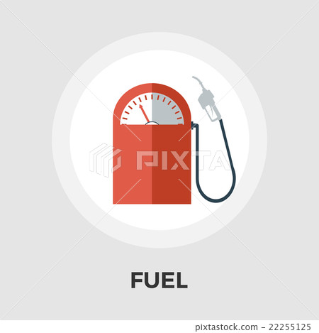 Fuel vector flat icon - Stock Illustration [22255125] - PIXTA
