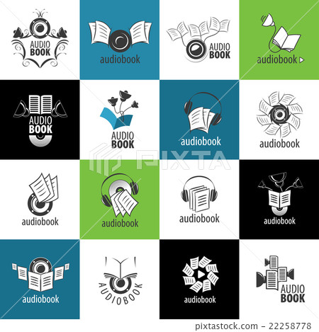 Audiobook. Vector logo template - Stock Illustration [22258778] - PIXTA